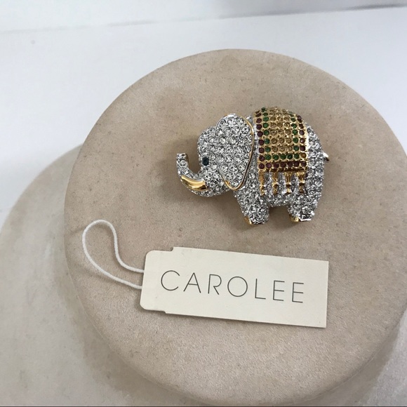 Carolee | Jewelry | Carolee 996 Limited Edition Elephant Brooch | Poshmark